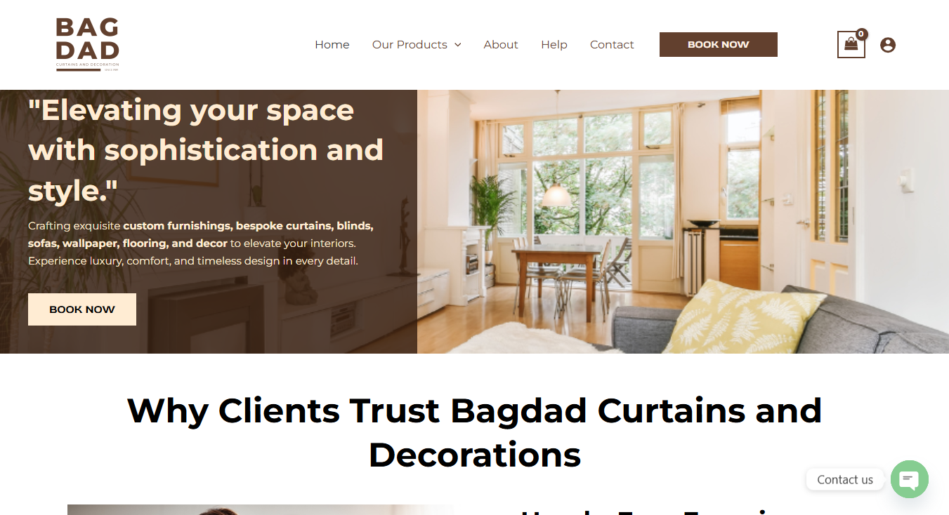 Motorized Curtain | Bagdad Curtain and Decoration